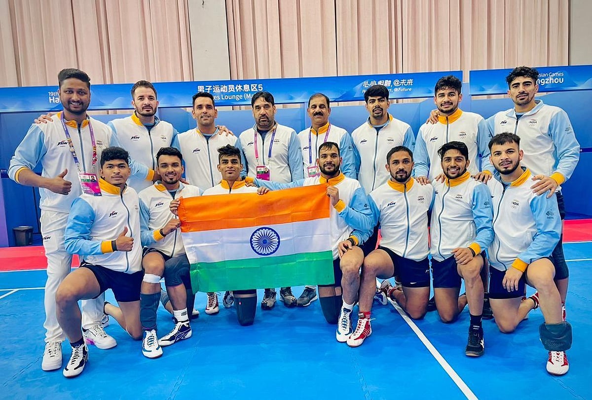 Asian Games: Indian men's kabaddi players protest referee's decision ...