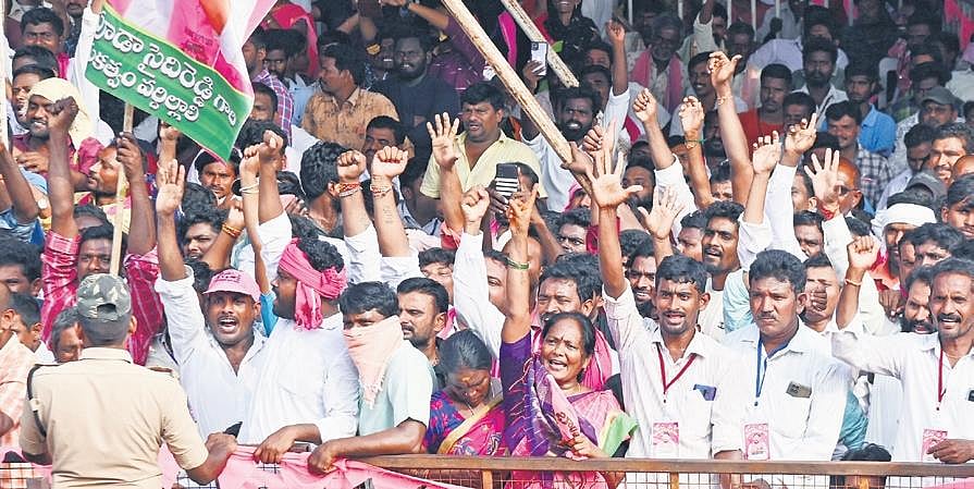 Remember dark days of Congress rule, vote for BRS: K Chandrasekhar Rao