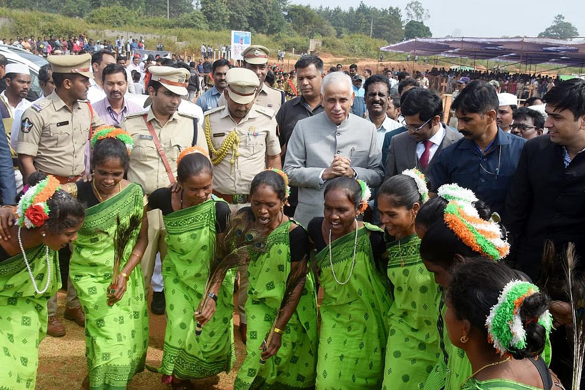 AP governor launches Viksit Bharat Sankalp Yatra at Paderu