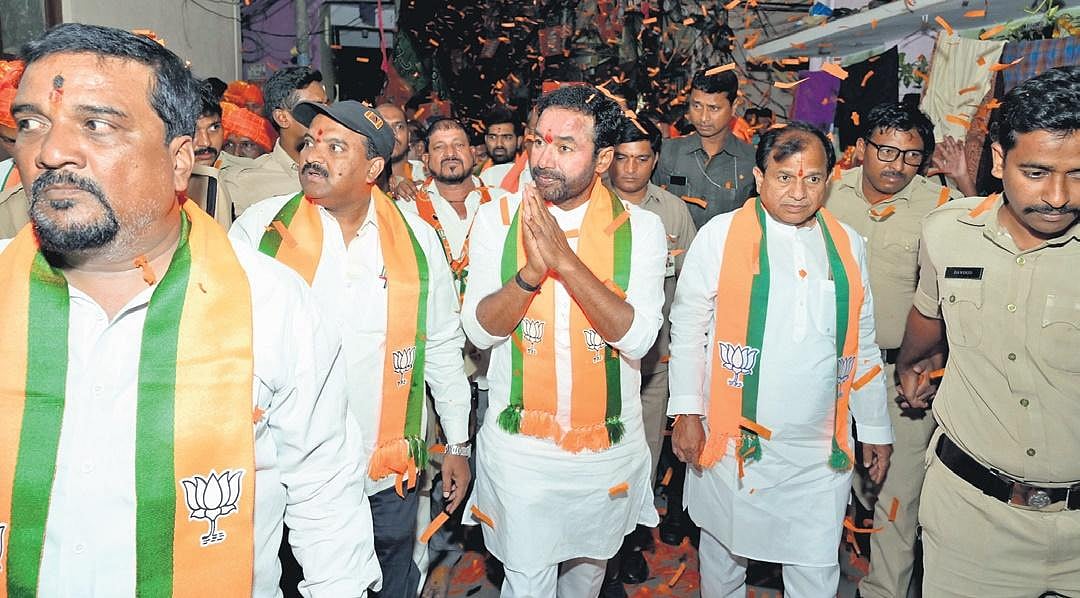 Bid goodbye to corrupt rulers: Kishan Reddy