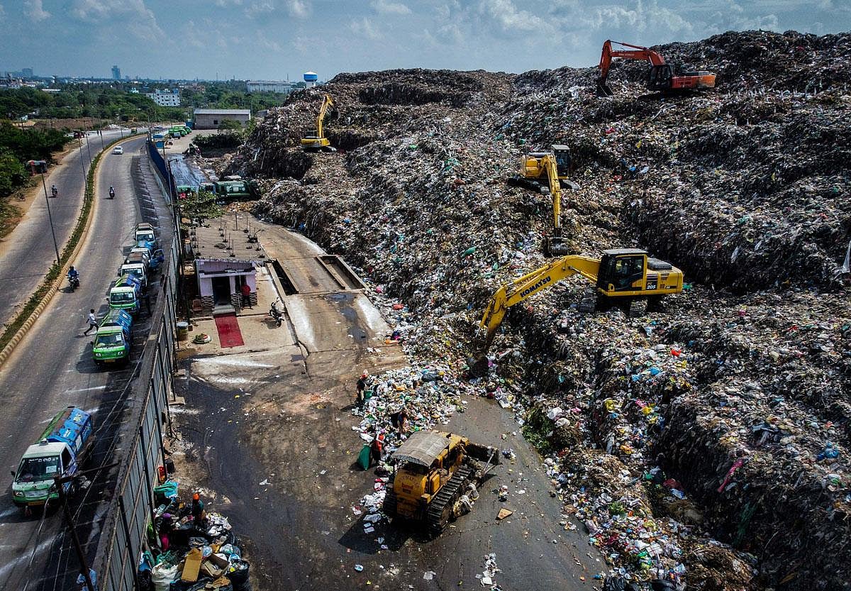 Worrying waste: BMC's garbage hill raises a stink in Bhubaneswar
