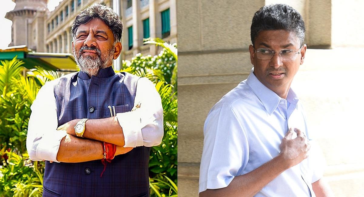 Setting house in order? DKS meets Satish before flying to New Delhi