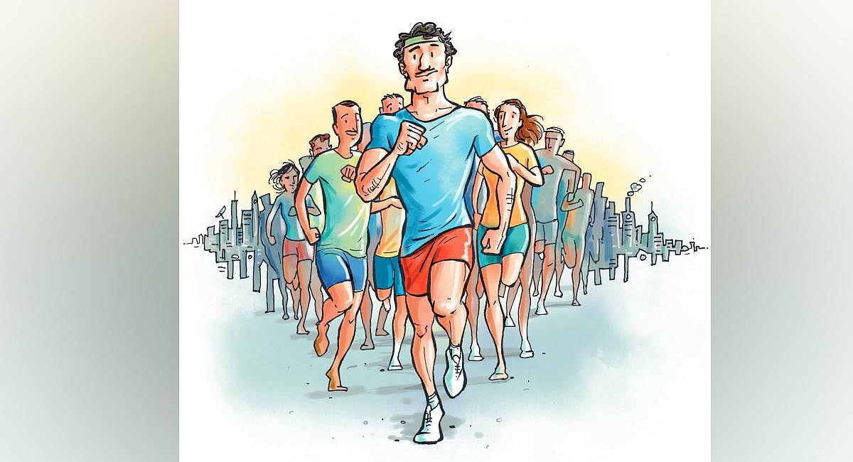 Marathon to draw attention of the CM towards the development of Rajiv ...