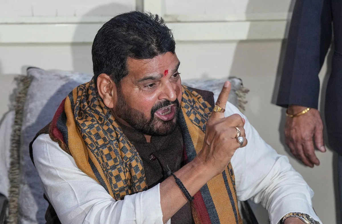 Tainted Brijbhushan 'adamant' on contesting from Kaiserganj but BJP top ... Tainted Brijbhushan 'adamant' on contesting from Kaiserganj but BJP top ...