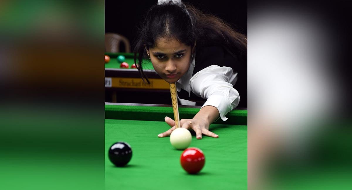 Double delight: Natasha bags snooker and billiard titles at nationals