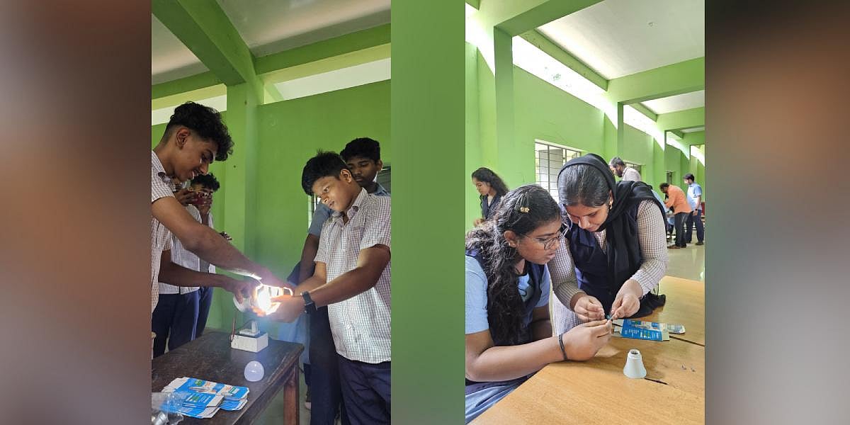 Bright minds of Peringolam Govt Higher Secondary School in Kerala ...