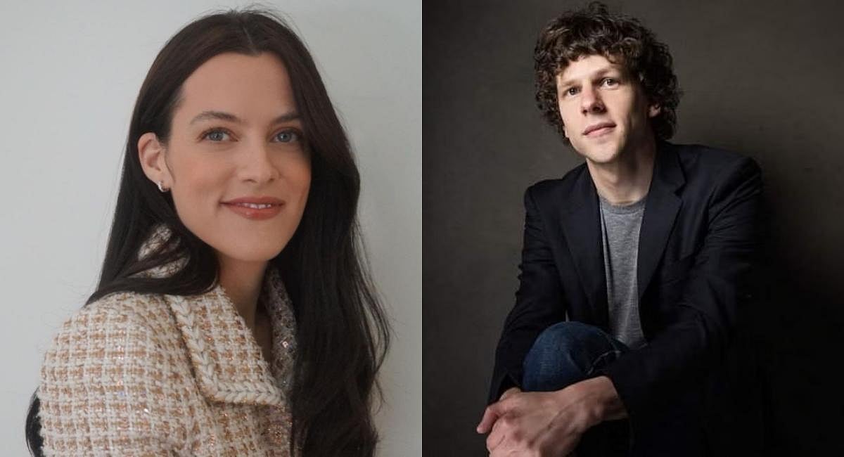 Jesse Eisenberg and Riley Keough unveil quirky film