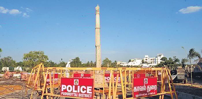 Pen statue at science park in Pudukkottai raises BJP’s hackles