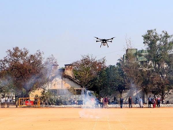 Police to fire tear gas from drones to control riots