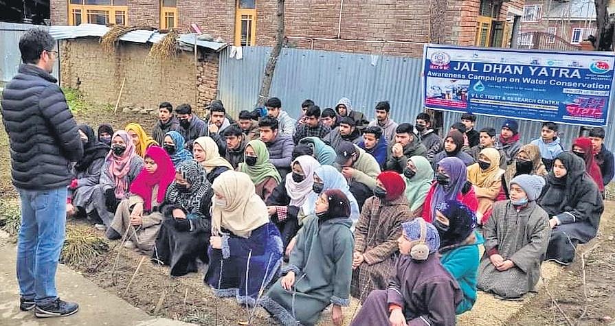 Water hero takes up ‘Jal Dhan Yatra’ from Kashmir to Kanyakumari