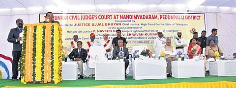Telangana HC Chief Justice for Telugu in courts for better delivery of ...