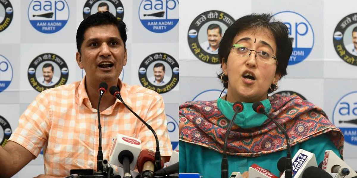 AAP MLAs Atishi, Saurabh Bharadwaj appointed as ministers in Delhi Cabinet AAP MLAs Atishi, Saurabh Bharadwaj appointed as ministers in Delhi Cabinet