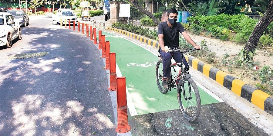 Civil works for ORR cycling track almost done: Spl secy