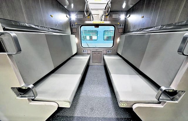 AC 3-tier economy coaches rolled out in 28 trains from Chennai to ...