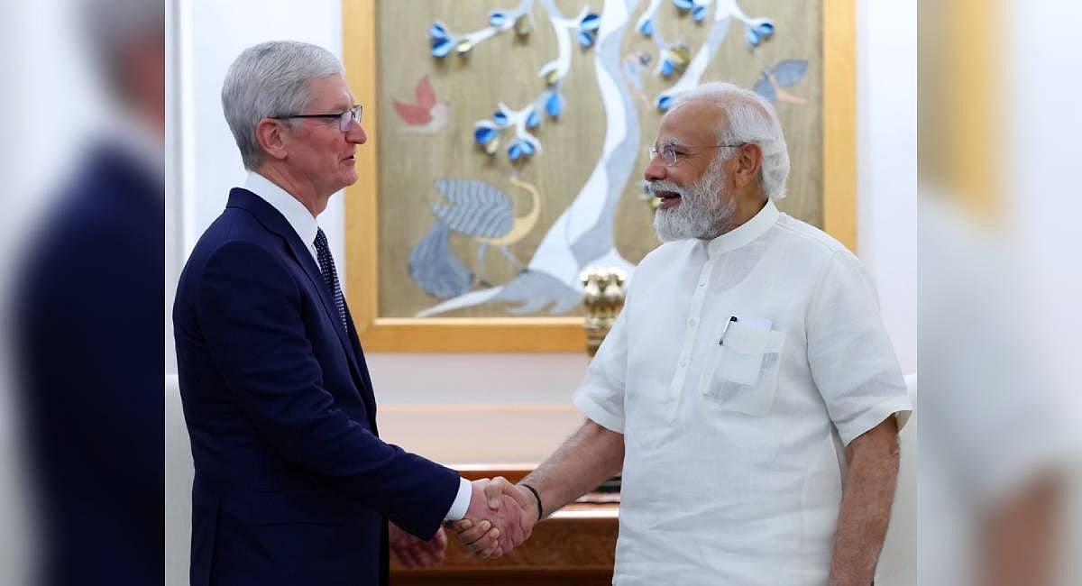 Apple CEO Tim Cook meets PM, says committed to growing, investing more ...