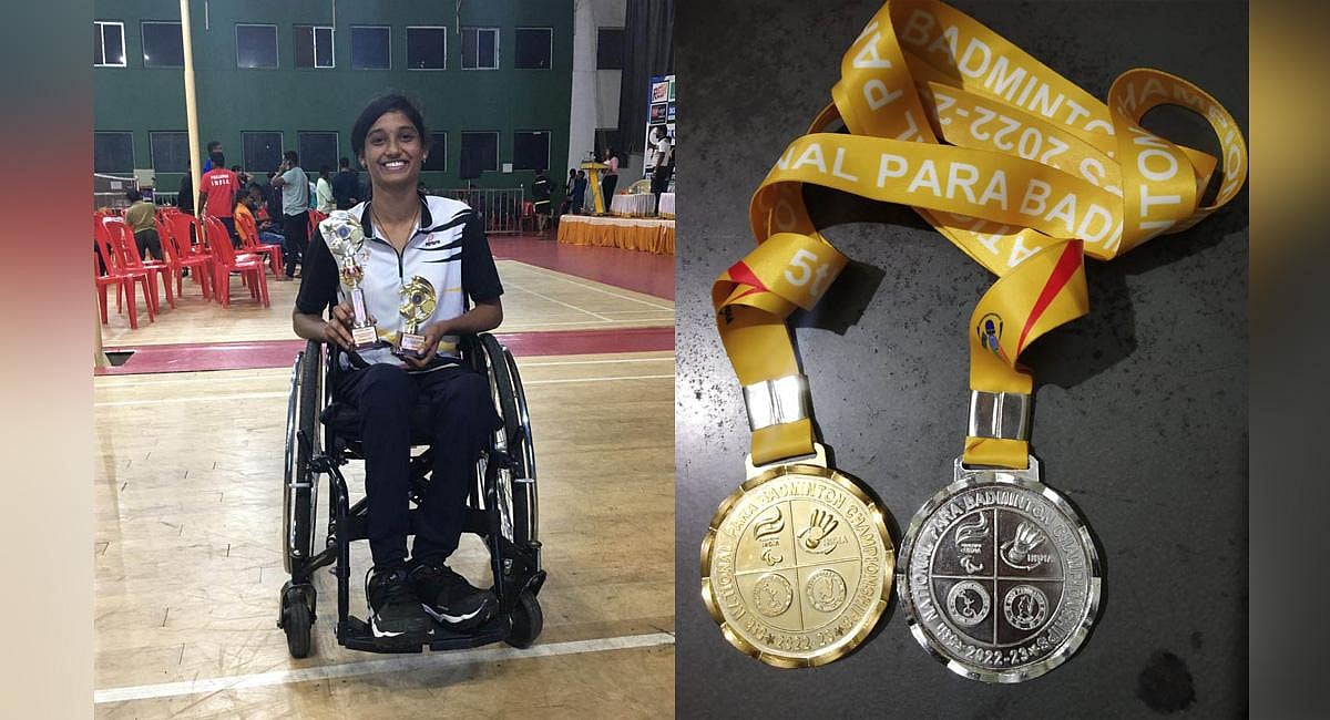 Nothing can deter this para-badminton champ from realising her goals in AP