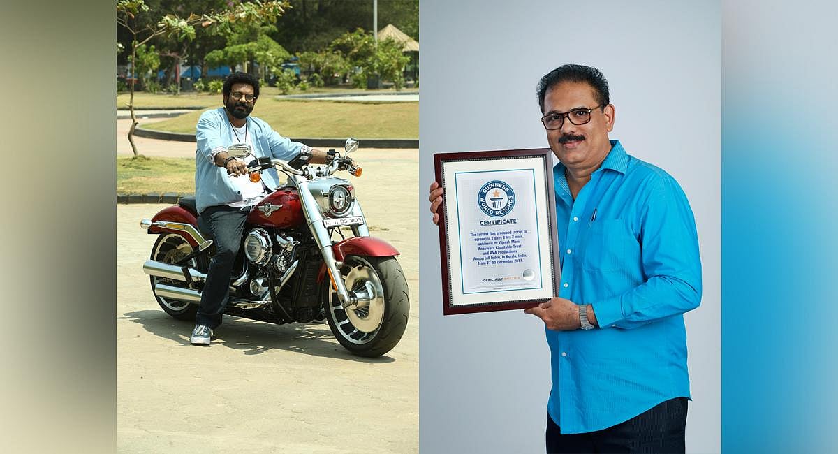 The impromptu artiste Anoop finds time for everything