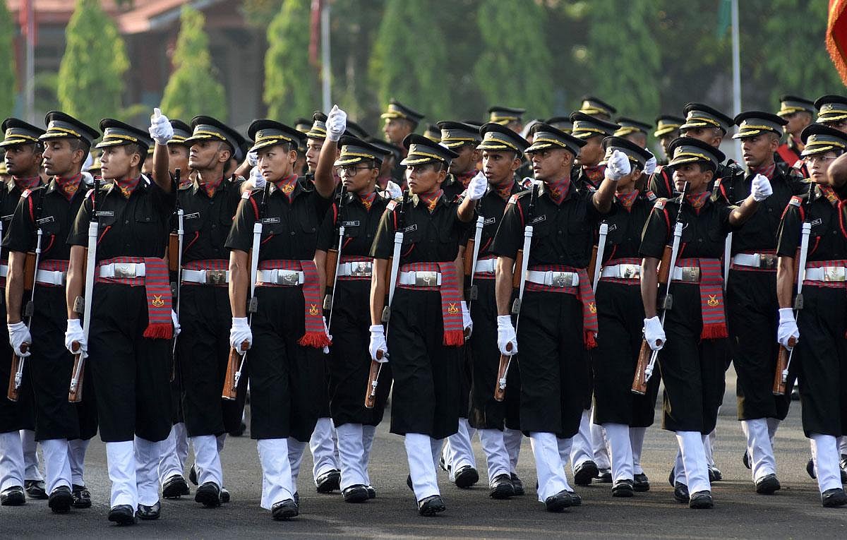 IN PHOTOS | Cadets perform a combined display at Officers Training ...