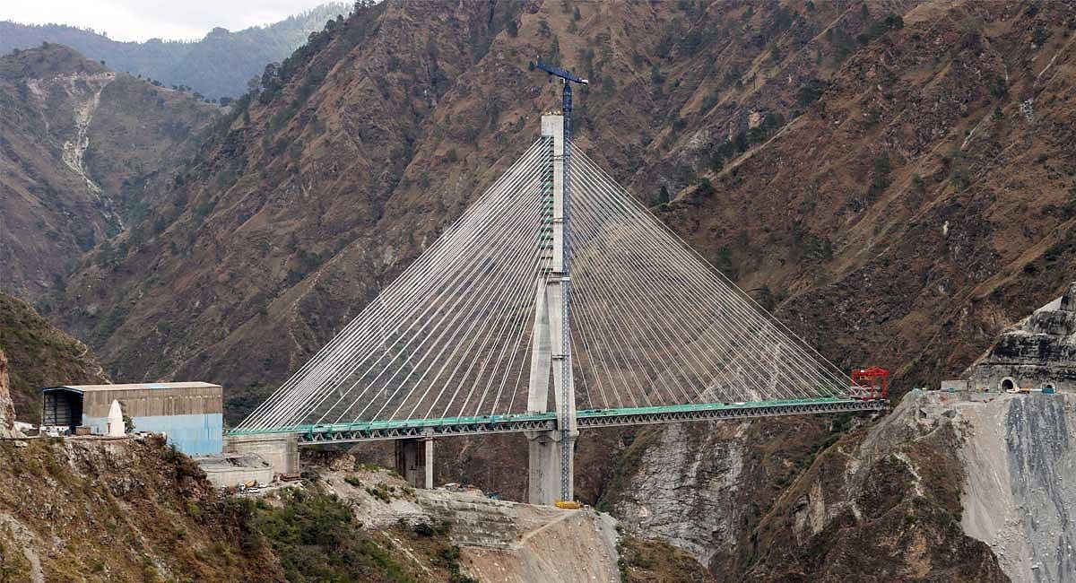 Indian railway builds world’s highest bridge to link Kashmir valley ...