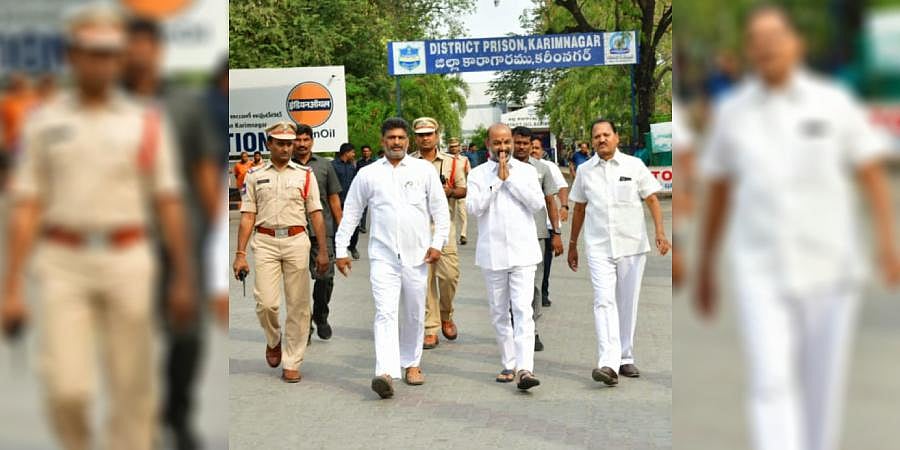 Telangana BJP chief Bandi Sanjay released on bail in SSC paper leak case