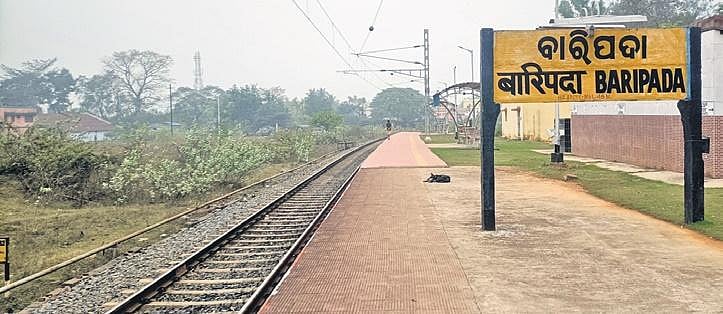 Locals allege low-quality work at Baripada railway station