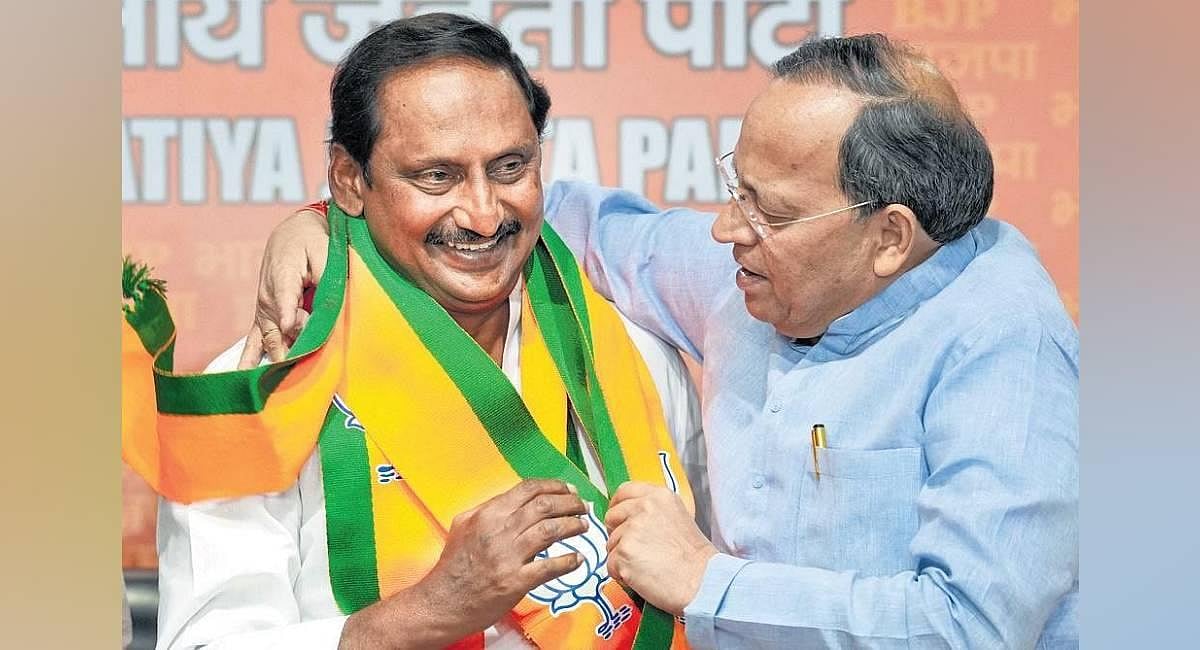 Reddy a ‘ray of hope’ for BJP; more Cong leaders may jump ship