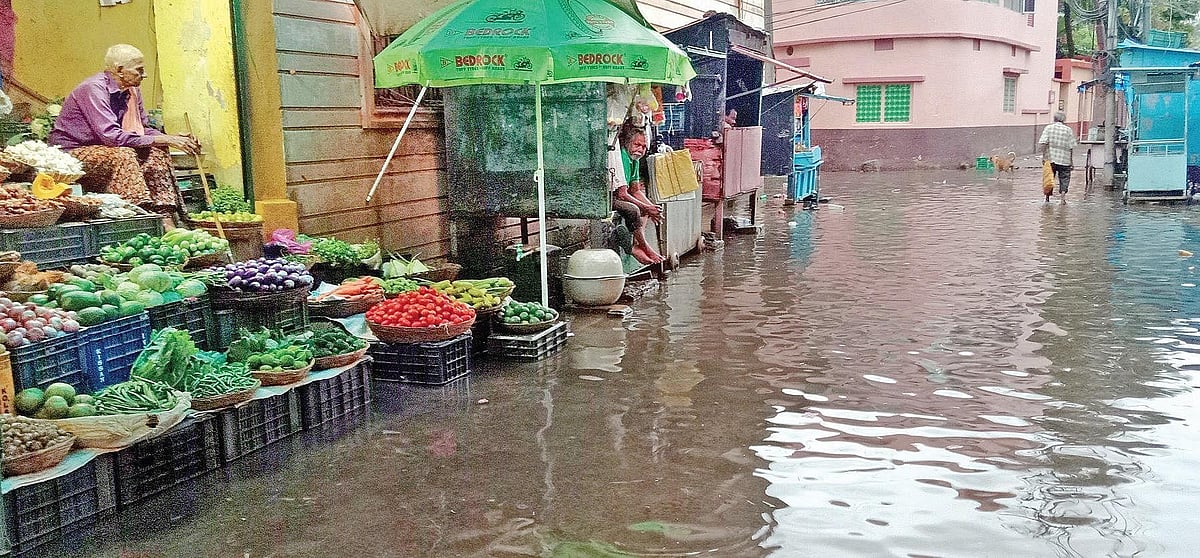 Survey of drains to prevent waterlogging in Bhubaneswar