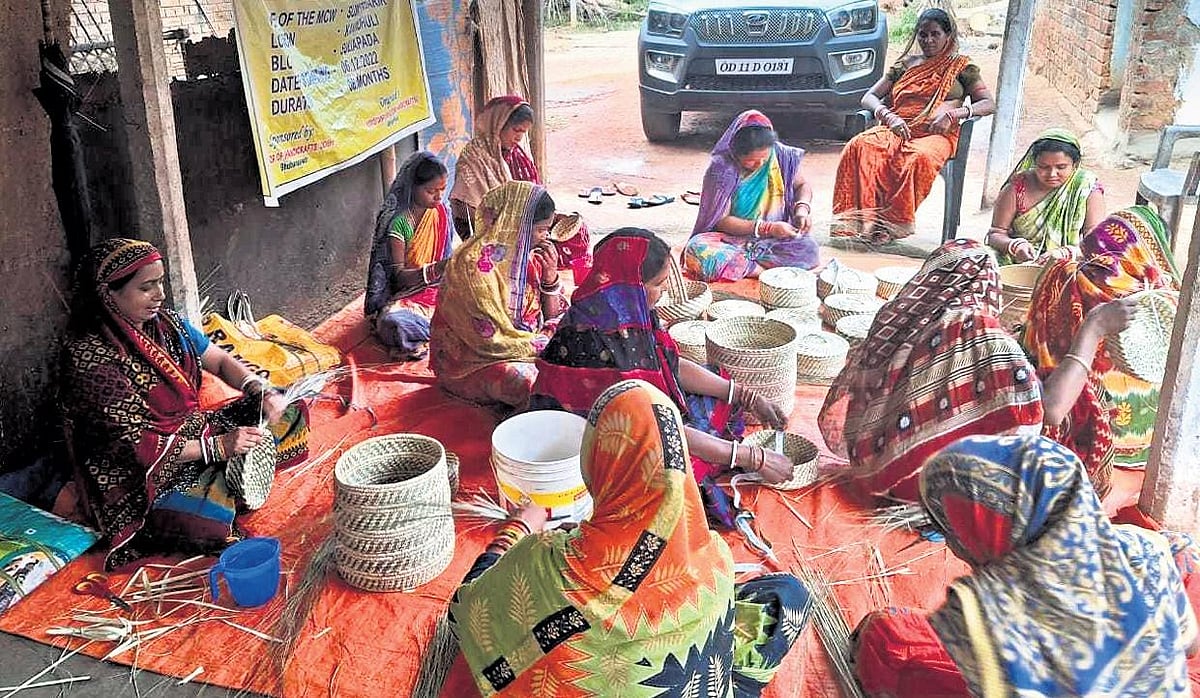 Crafting livelihood from Sabai ropes of Odisha