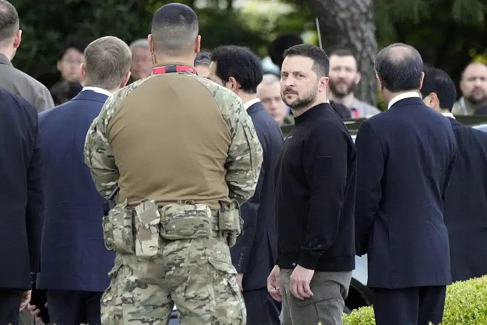 Japanese atomic bomb survivors worry Zelenskyy’s G7 visit overshadows ...