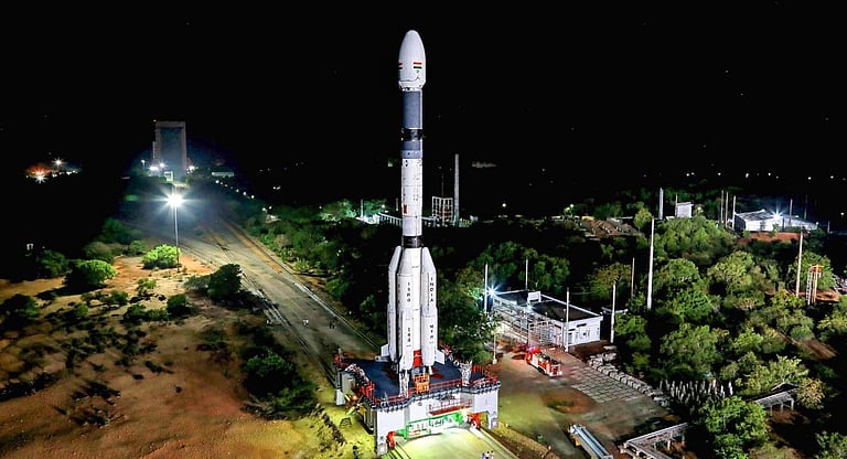 GSLV-F12 carrying navigation satellite NVS-01 lifts-off from Sriharikota