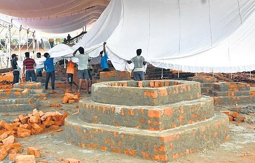 Andhra Pradesh Deputy CM inspects arrangements for Yagnam