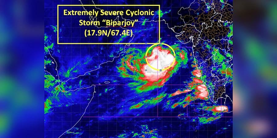 Cyclone Biparjoy intensifies into 'very severe' cyclonic storm