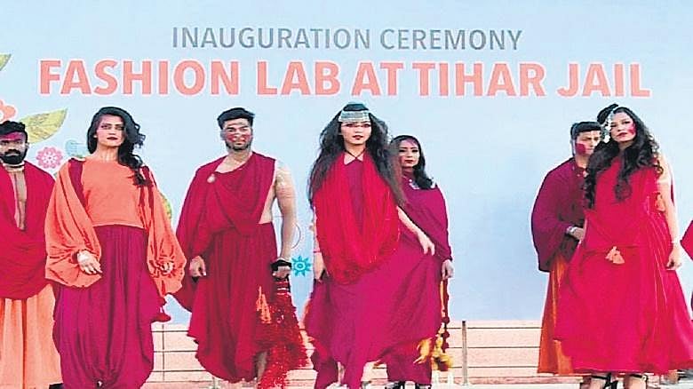 Women inmates in Tihar jail master fashion designing, run beauty parlour