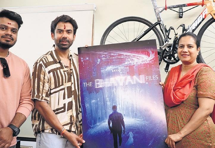 Aryann takes on multiple responsibilities for The Bhavani Files