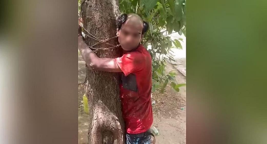 Uttar Pradesh: Muslim youth tied to tree, beaten up, head tonsured and ...