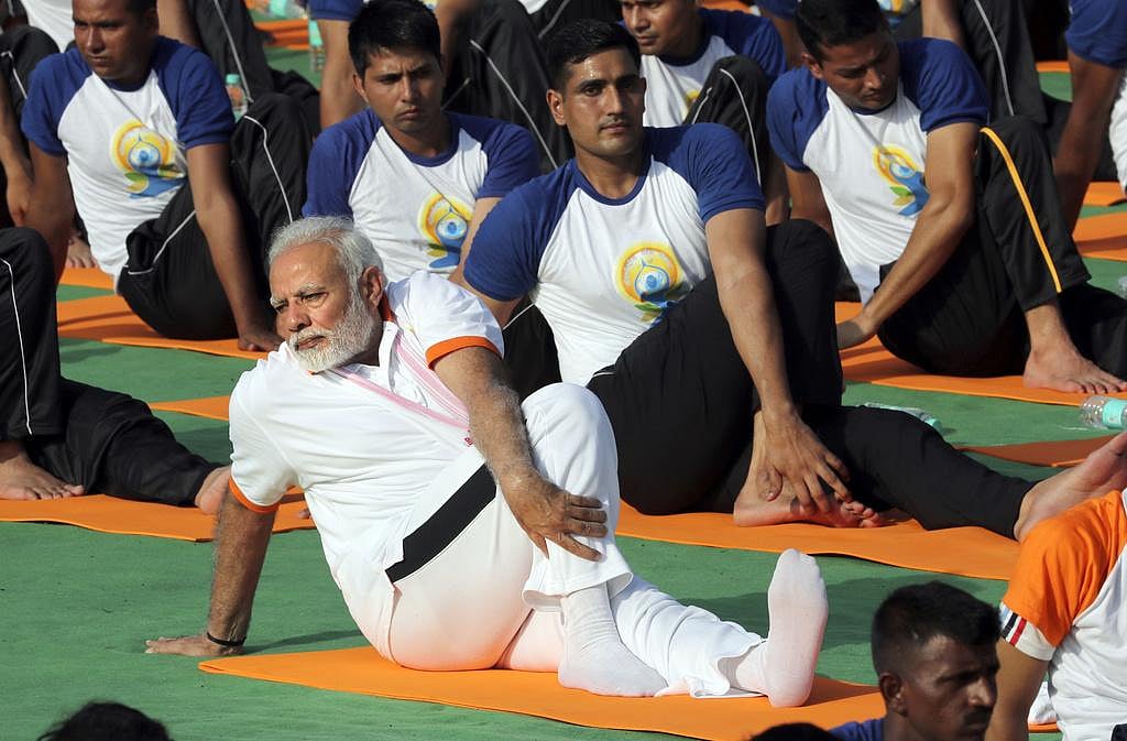 Yoga diplomacy: PM Modi will bend leaders into shape on International ...