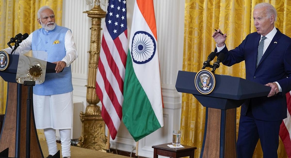 Biden, Modi salute 'defining partnership' as US bets big in India