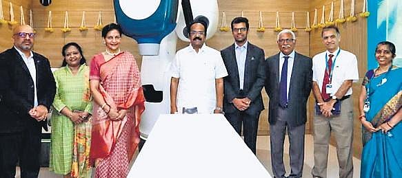 Apollo Cancer Centre, Chennai introduces robotic radio surgery system