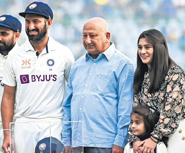 Like father, like son: The journey of Pujaras