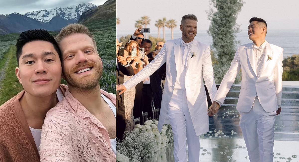 Pentatonix's Scott Hoying marries model boyfriend Mark Manio in star ...