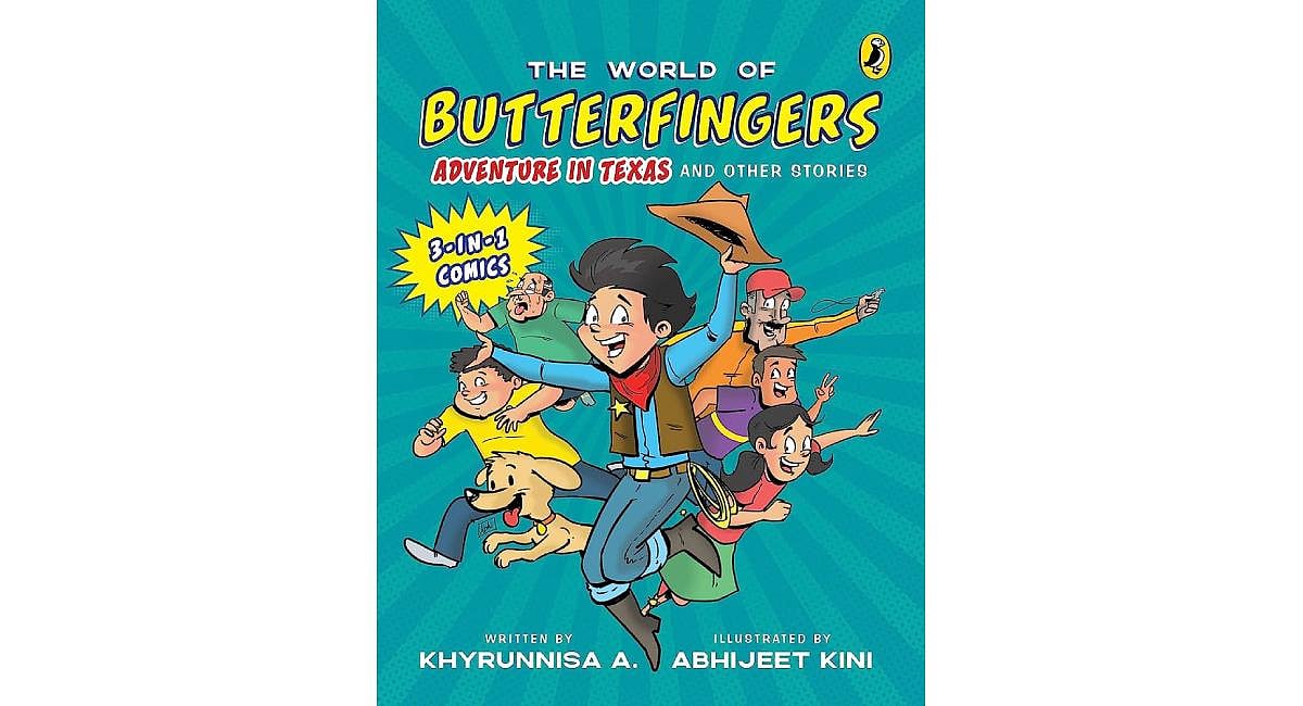 From travelling to Texas to solving a crime, Butterfingers does it all ...