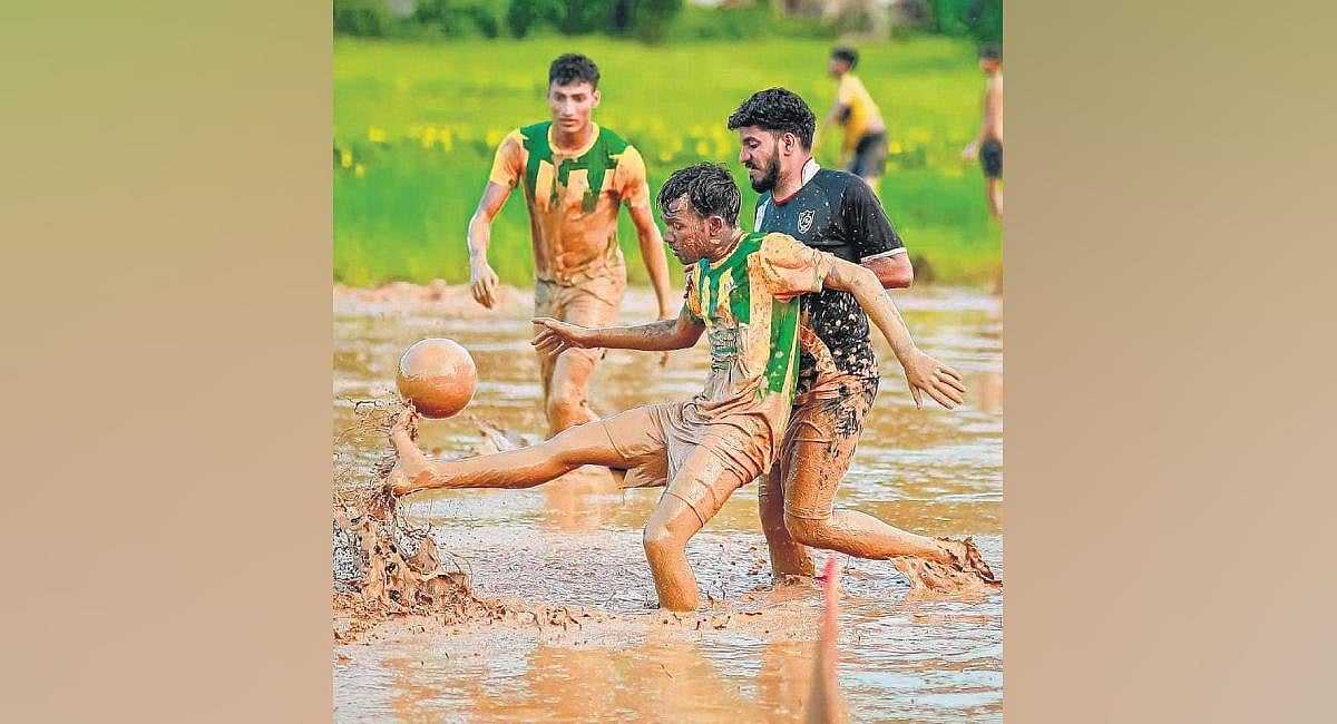 Malappuram gets a kick out of mud football