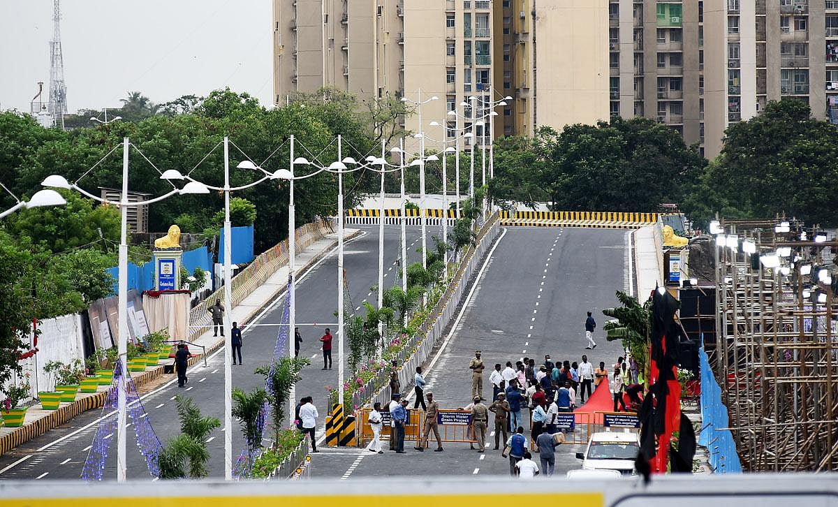 Tamil Nadu CM Stalin opens Perambur-Puliyanthope link bridge