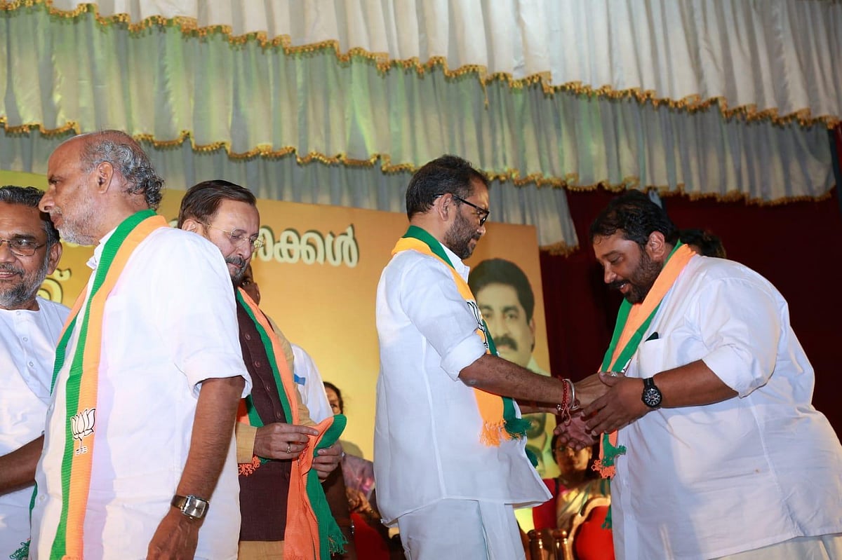 Group of Janata Dal leaders join Kerala BJP