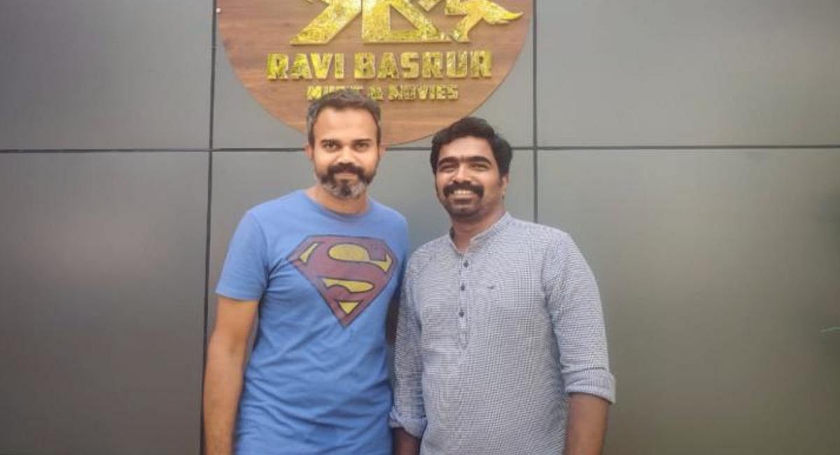 Prashanth Neel and Ravi Basrur work on the BGM of 'Salaar'