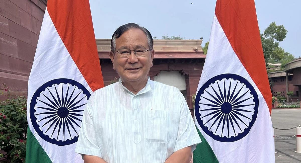 Congress asks why Manipur BJP MP, whose home was burnt down, hasn't ...