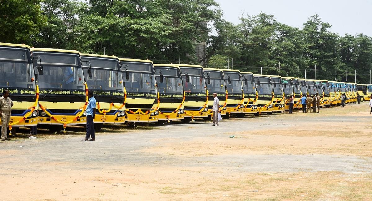 100 buses of TNSTC get a makeover, to ply on mofussil routes
