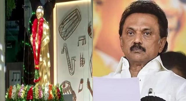 CM Stalin unveils statue of T M Soundararajan in Madurai