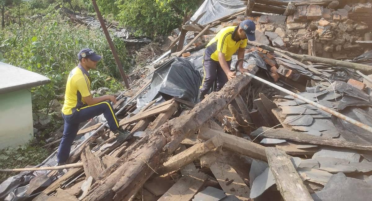 Jakhan village in Uttarakhand's Dehradun hit by twin disasters of land ...