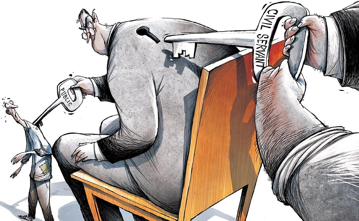 Civil servants and the breakdown of balance of power